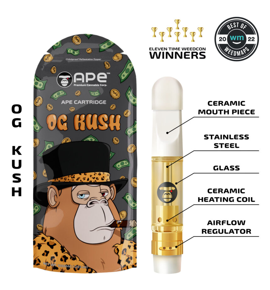 Gushers — Premium THC Cartridge [1000mg] | APE Premium Cannabis